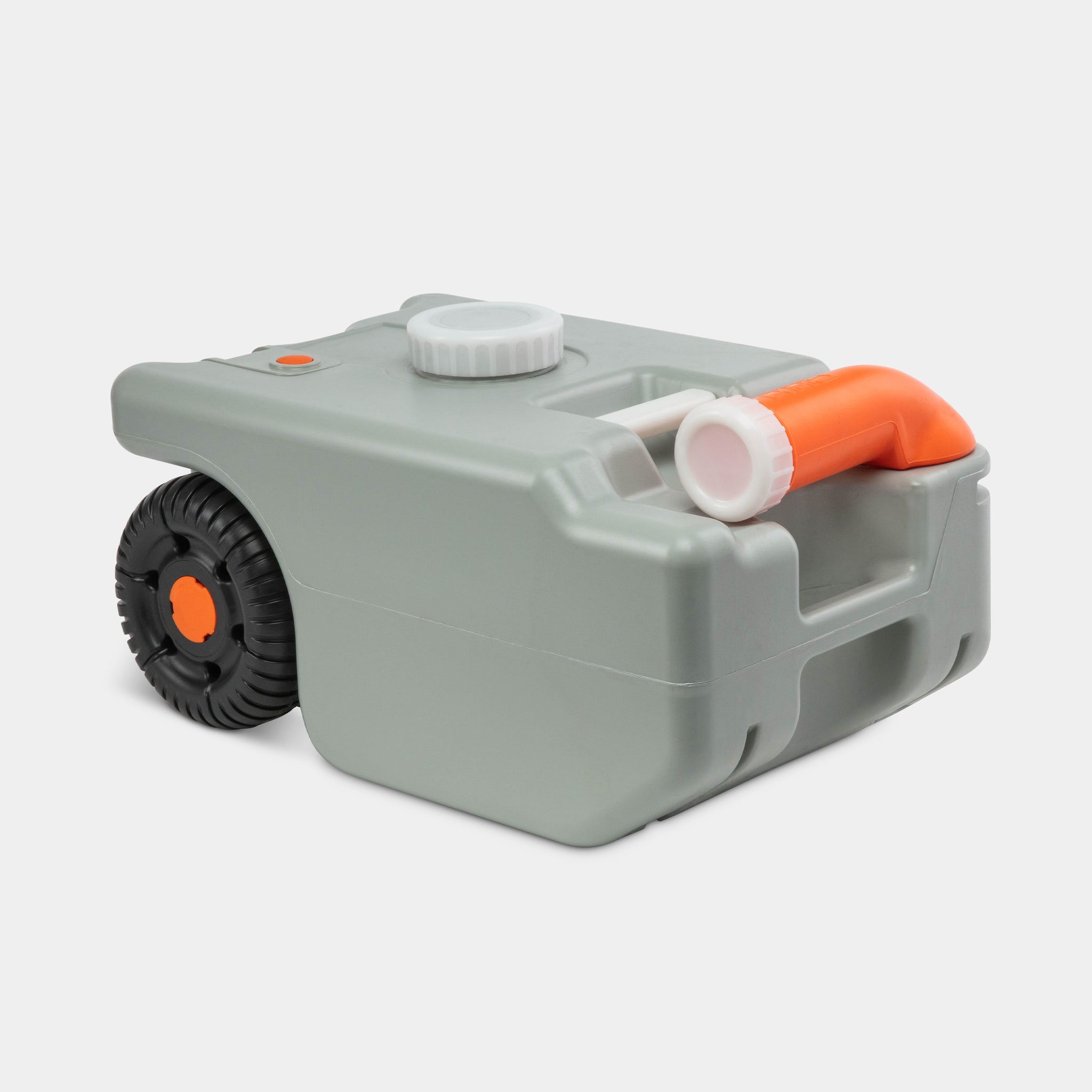 RV 6 Gallon Portable Waste Tank, Odorless Black and Grey RV Waste Tank ...