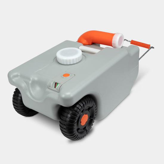 RV 6 Gallon Portable Waste Tank, Odorless Black and Grey RV Waste Tank ...